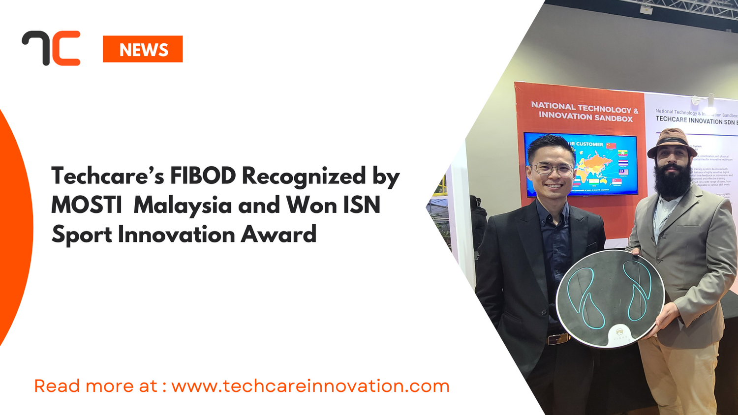 Techcare’s FIBOD Recognized by MOSTI Malaysia and Won ISN Sport Innova ...